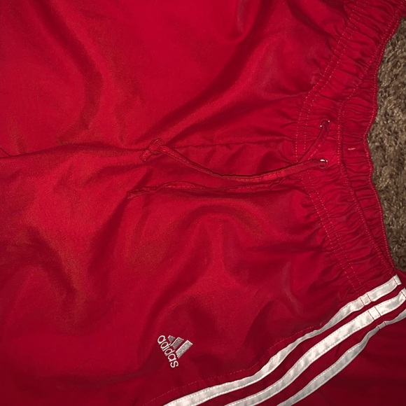 adidas | Pants & Jumpsuits | Red Adidas Pants | Poshmark